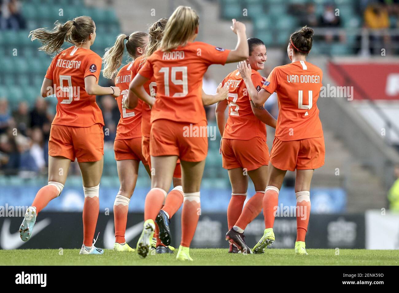 TALLINN, 30-08-2019 ,Le Coq Arena / LillekŸla Stadium, Qualifying round ...
