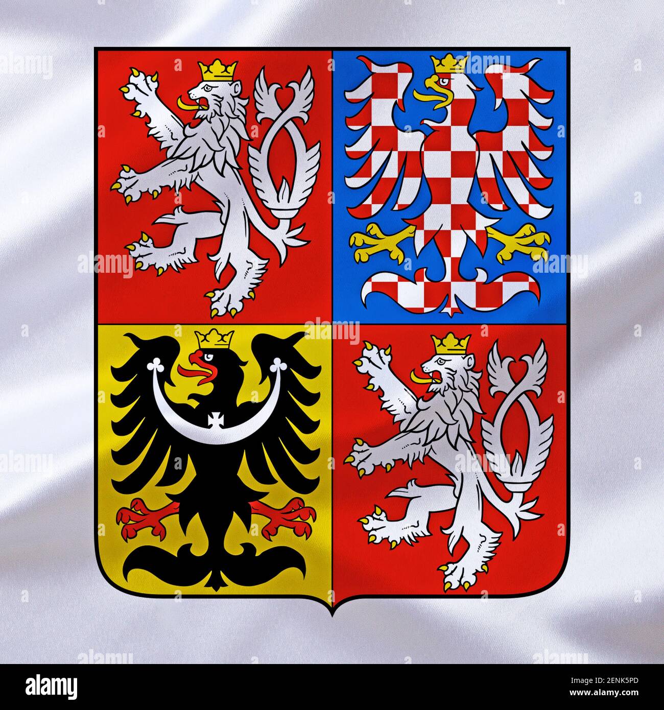 Das Wappen von Tschechien, Prag, Europa Stock Photo - Alamy
