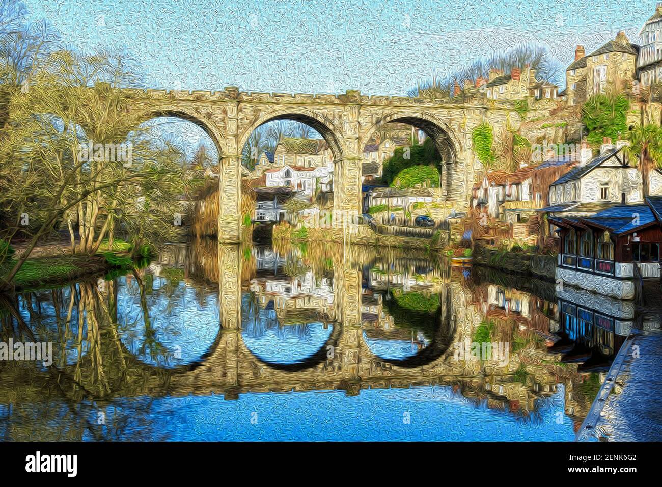 Castellated viaduct hi-res stock photography and images - Alamy