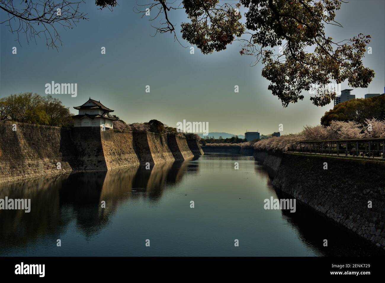 The Impenetrable Barrier, Osaka Stock Photo - Alamy