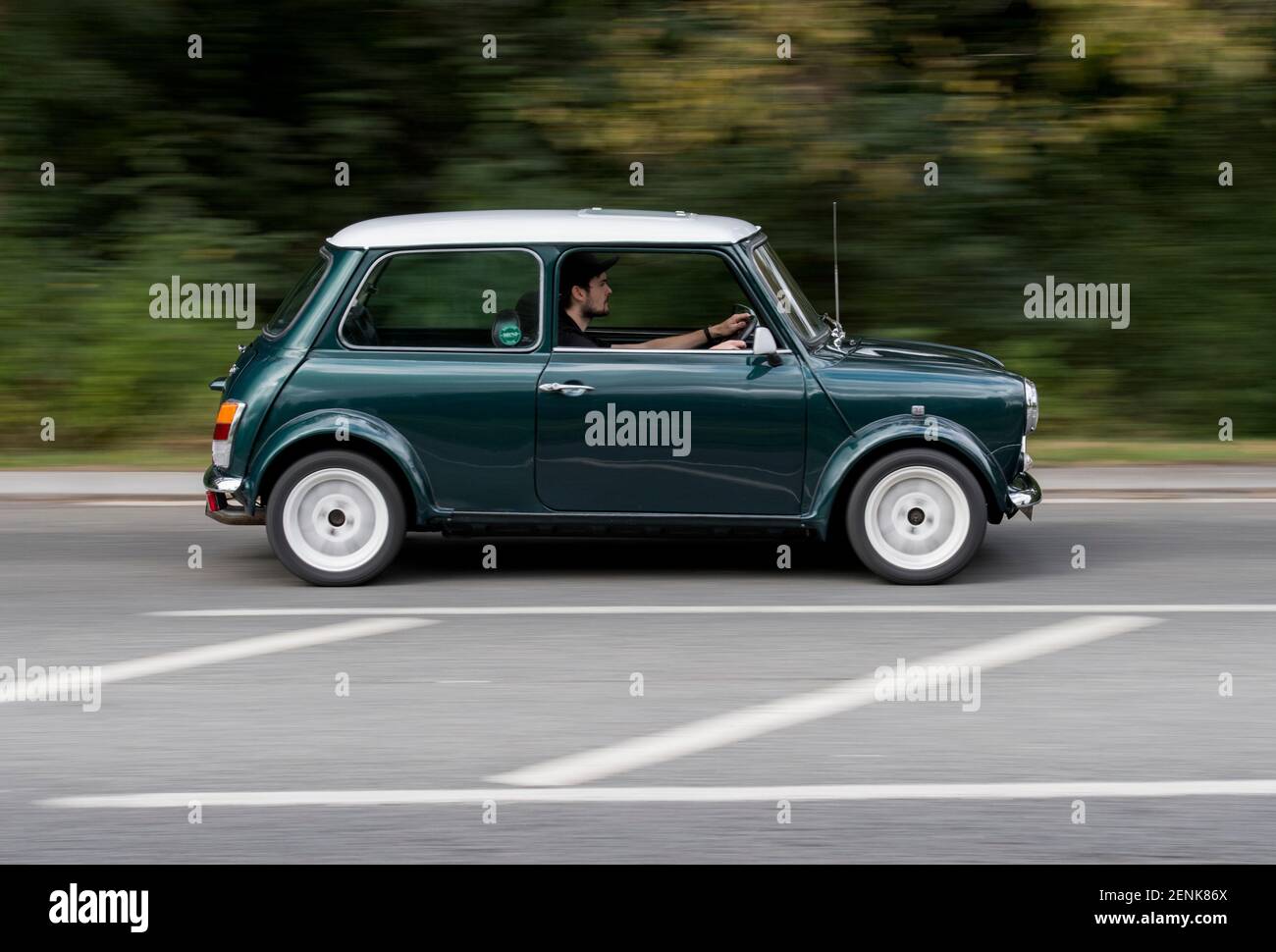 1993 Rover Mini Cooper modern classic British car Stock Photo - Alamy