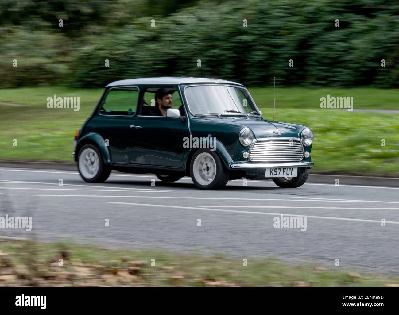 1993 Rover Mini Cooper modern classic British car Stock Photo - Alamy