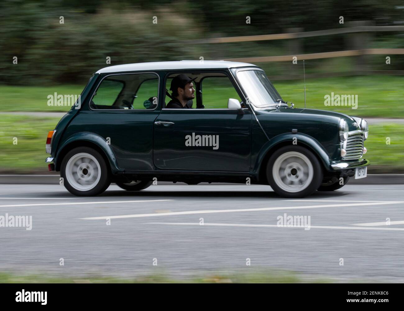 1993 Rover Mini Cooper modern classic British car Stock Photo - Alamy