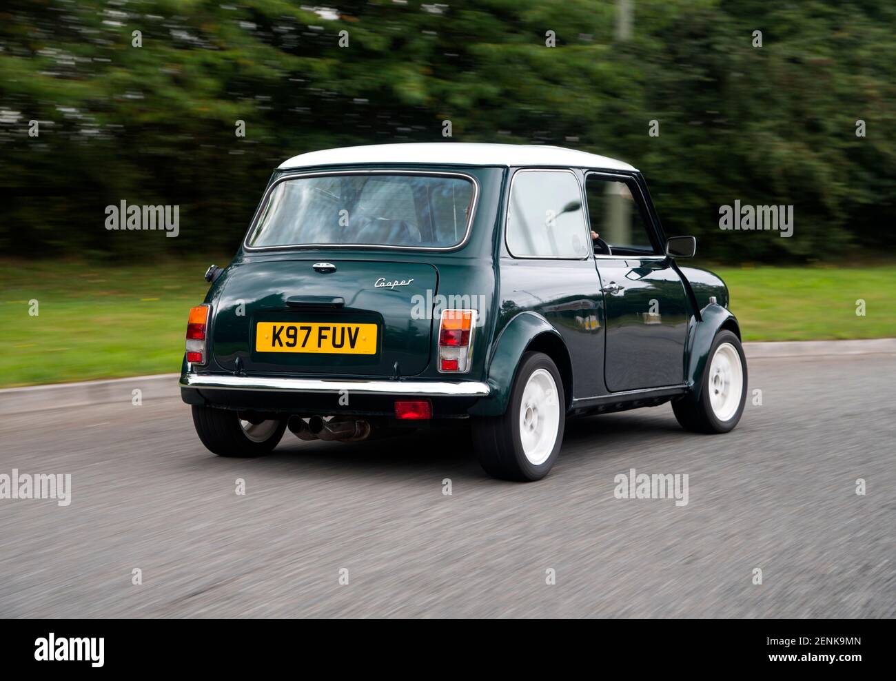 1993 Rover Mini Cooper modern classic British car Stock Photo - Alamy