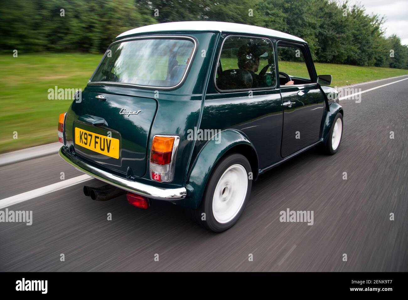 1993 Rover Mini Cooper modern classic British car Stock Photo - Alamy