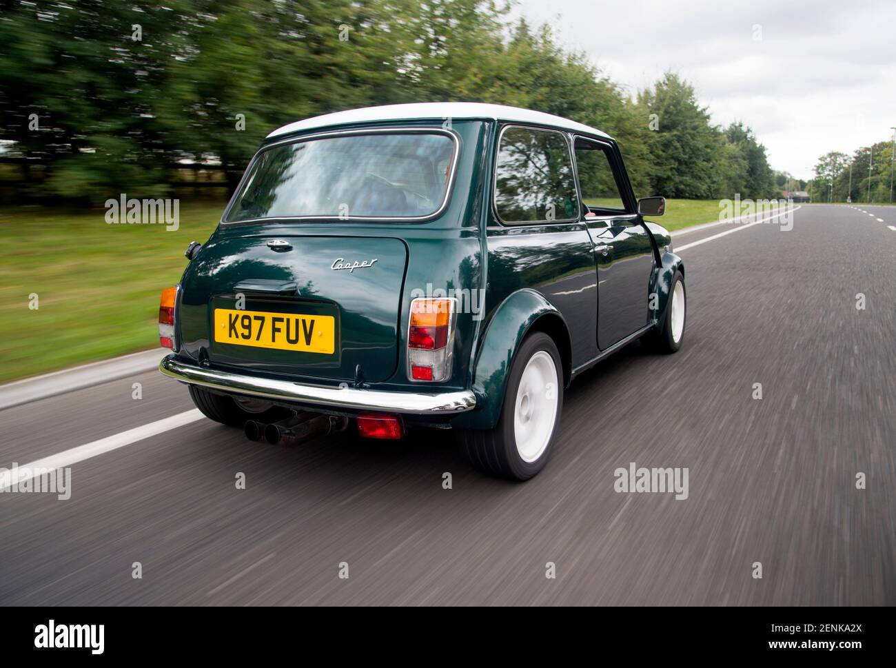 1993 Rover Mini Cooper modern classic British car Stock Photo - Alamy