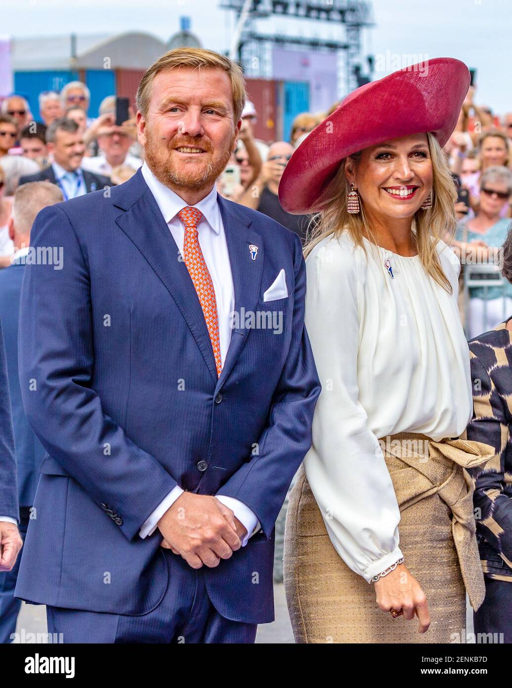 King Willem-Alexander and Queen Maxima of the Netherlands during the ...