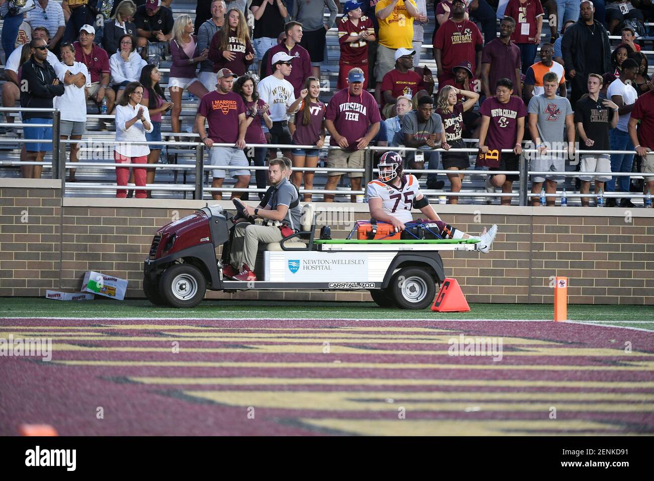 August 31, 2019: Virginia Tech Hokies offensive lineman Zachariah Hoyt ...