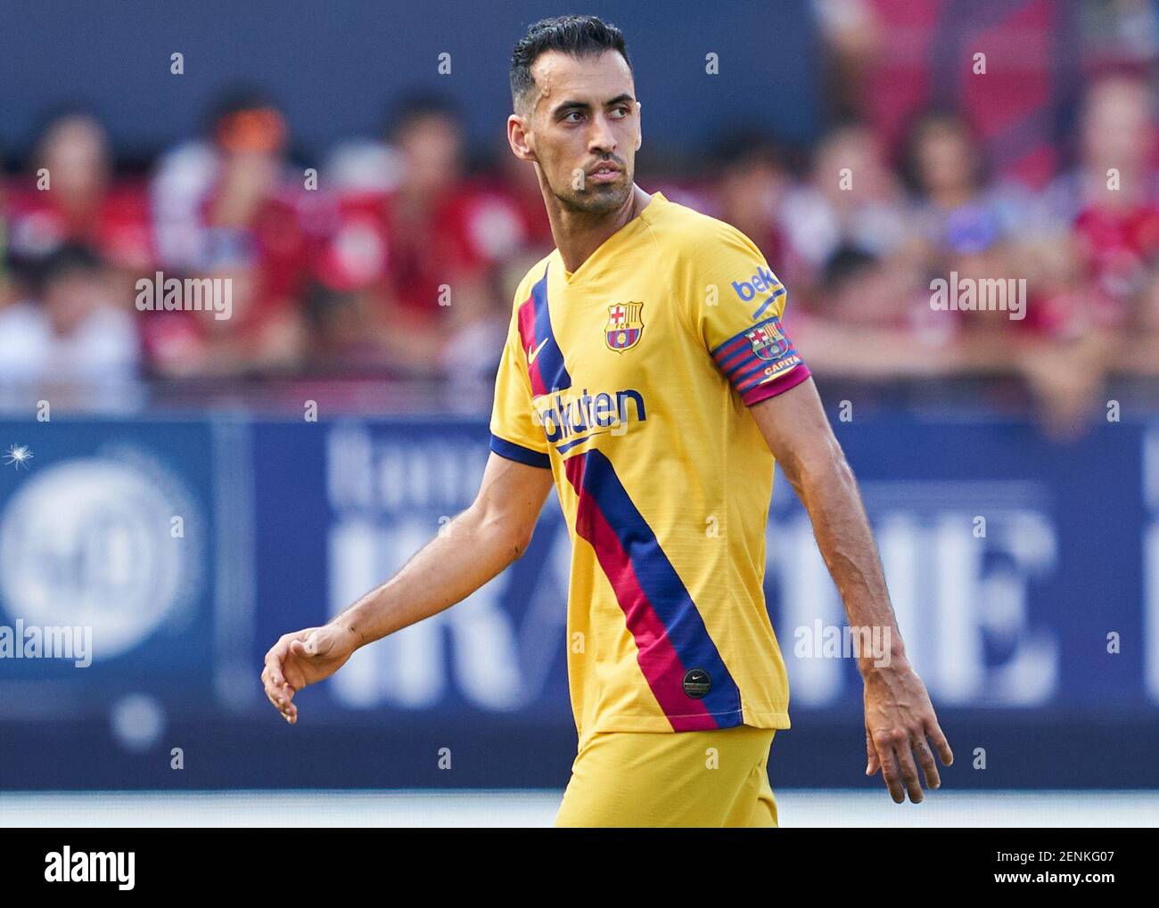 Sergio Busquets of FC Barcelona during the match CA Osasuna v FC ...