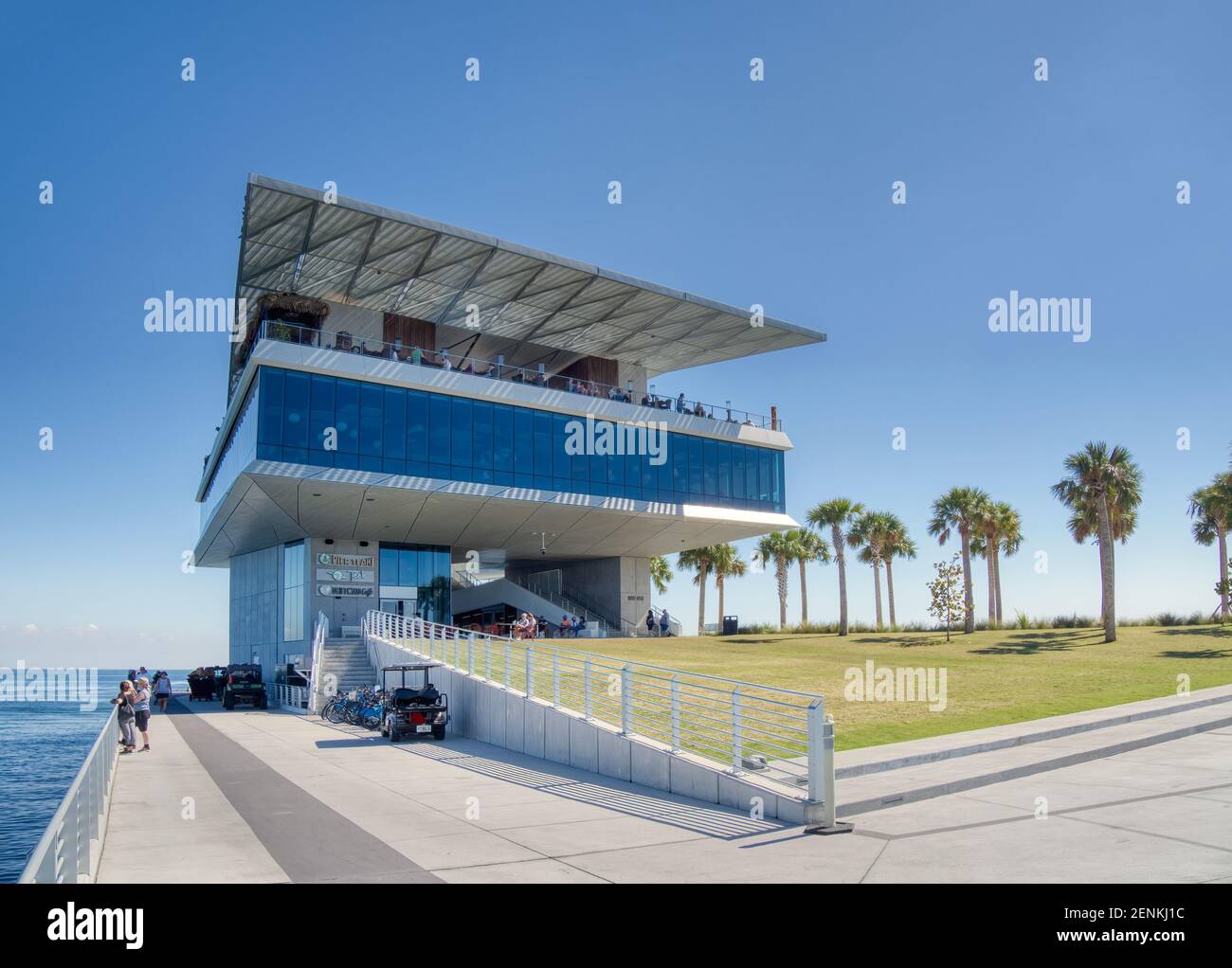 Pier Point and the Pier Point building on the new St Pete Pier opened ...