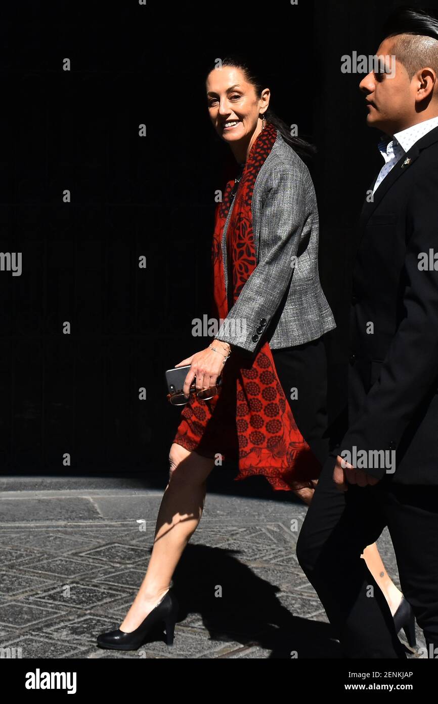 Governor of Mexico City Claudia Sheinbaum Pardo is seen arriving at the ...