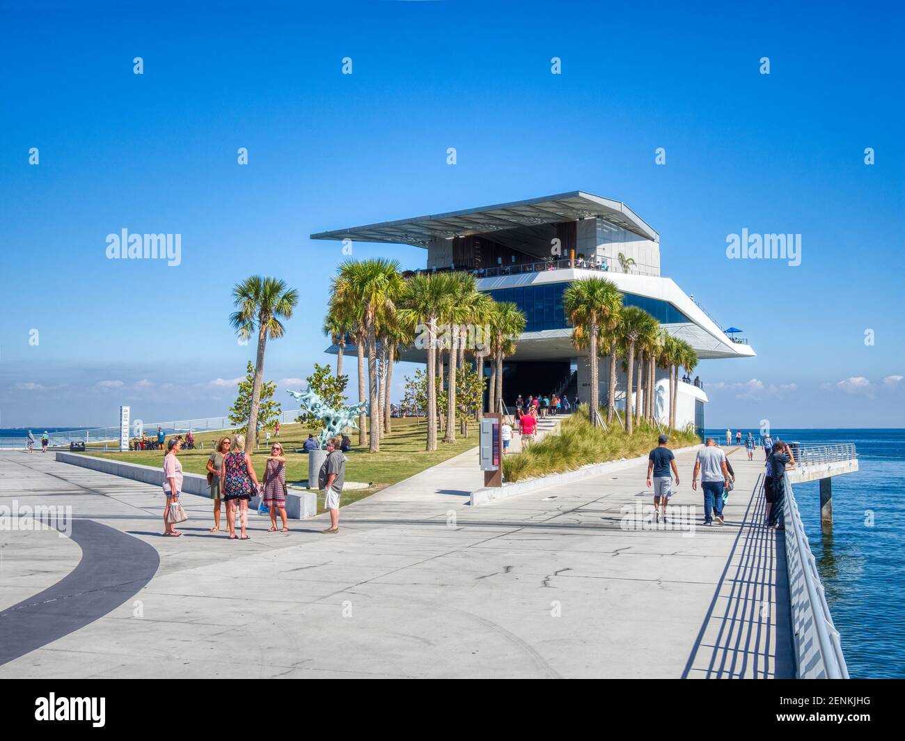 Pier Point and the Pier Point building on the new St Pete Pier opened ...