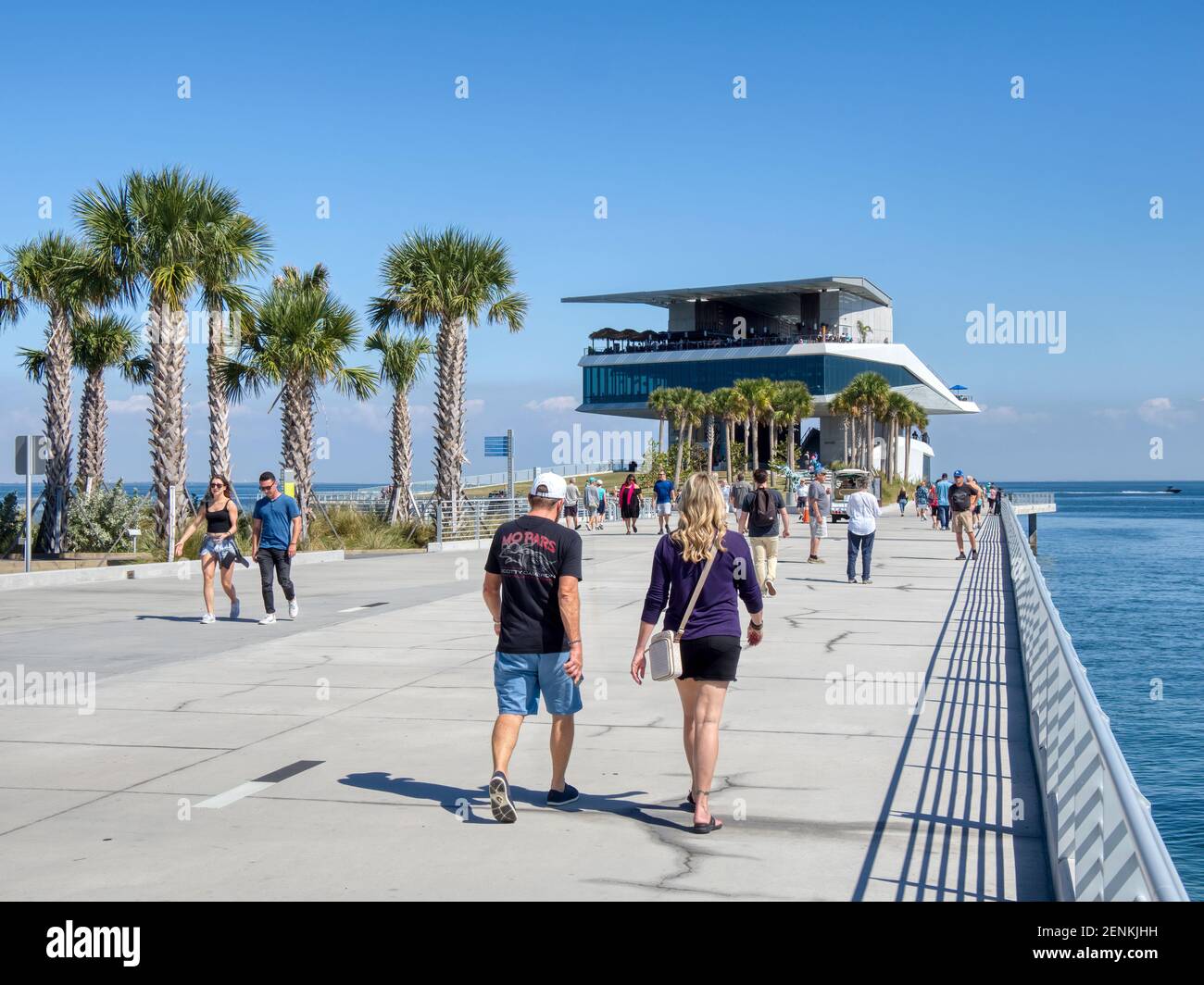 Pier Point and the Pier Point building on the new St Pete Pier opened ...