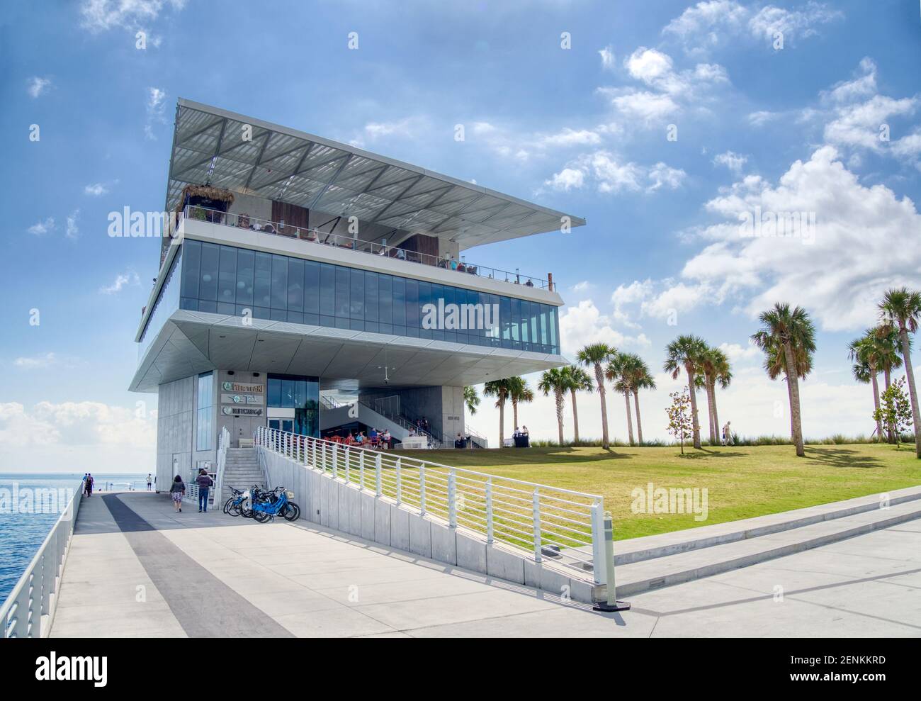 Pier Point and the Pier Point building on the new St Pete Pier opened ...