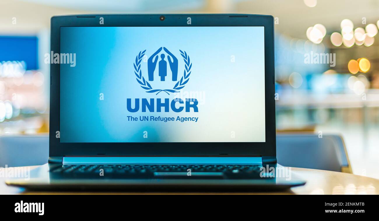 Unhcr logo hi-res stock photography and images - Alamy