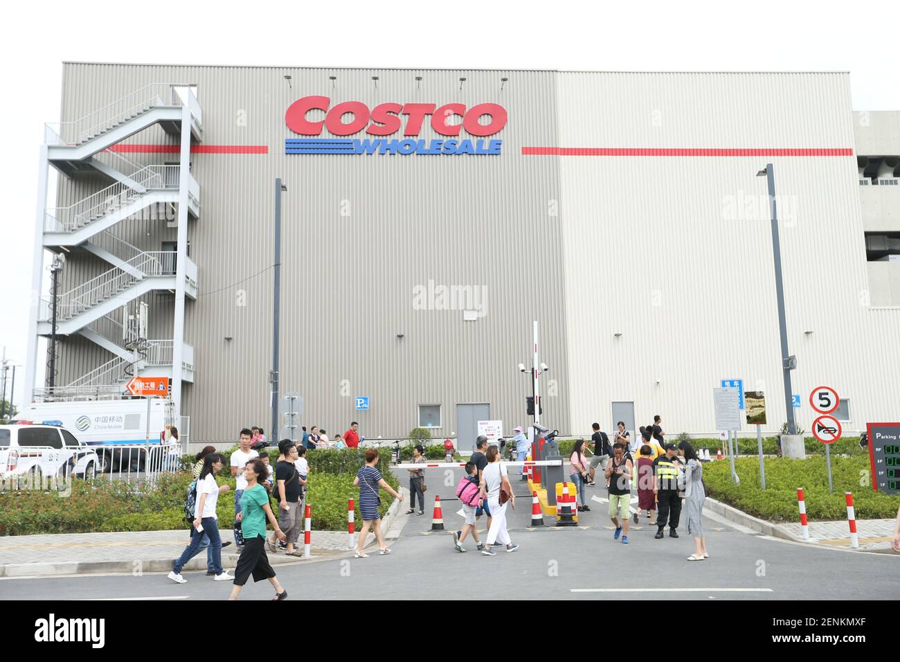 Chinese shoppers visit the Costco wholesale store in Shanghai, China ...