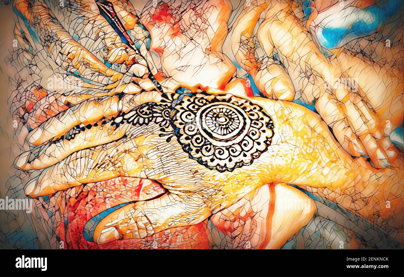 Indigenous womans hand hi-res stock photography and images - Alamy