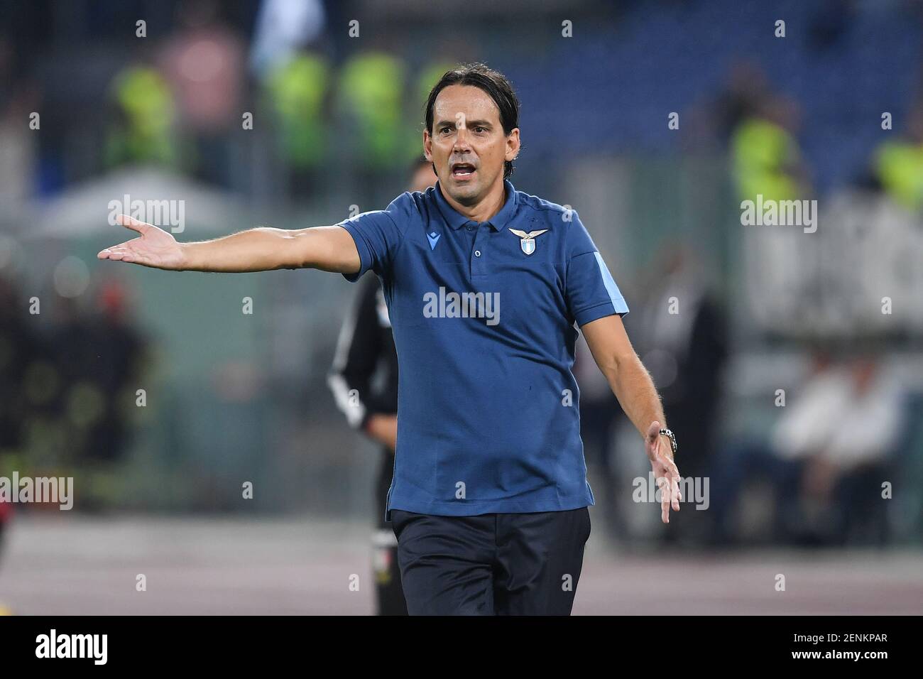 Simone Inzaghi, Lazio coach. Roma 01-09-2019 Stadio Olimpico Football ...