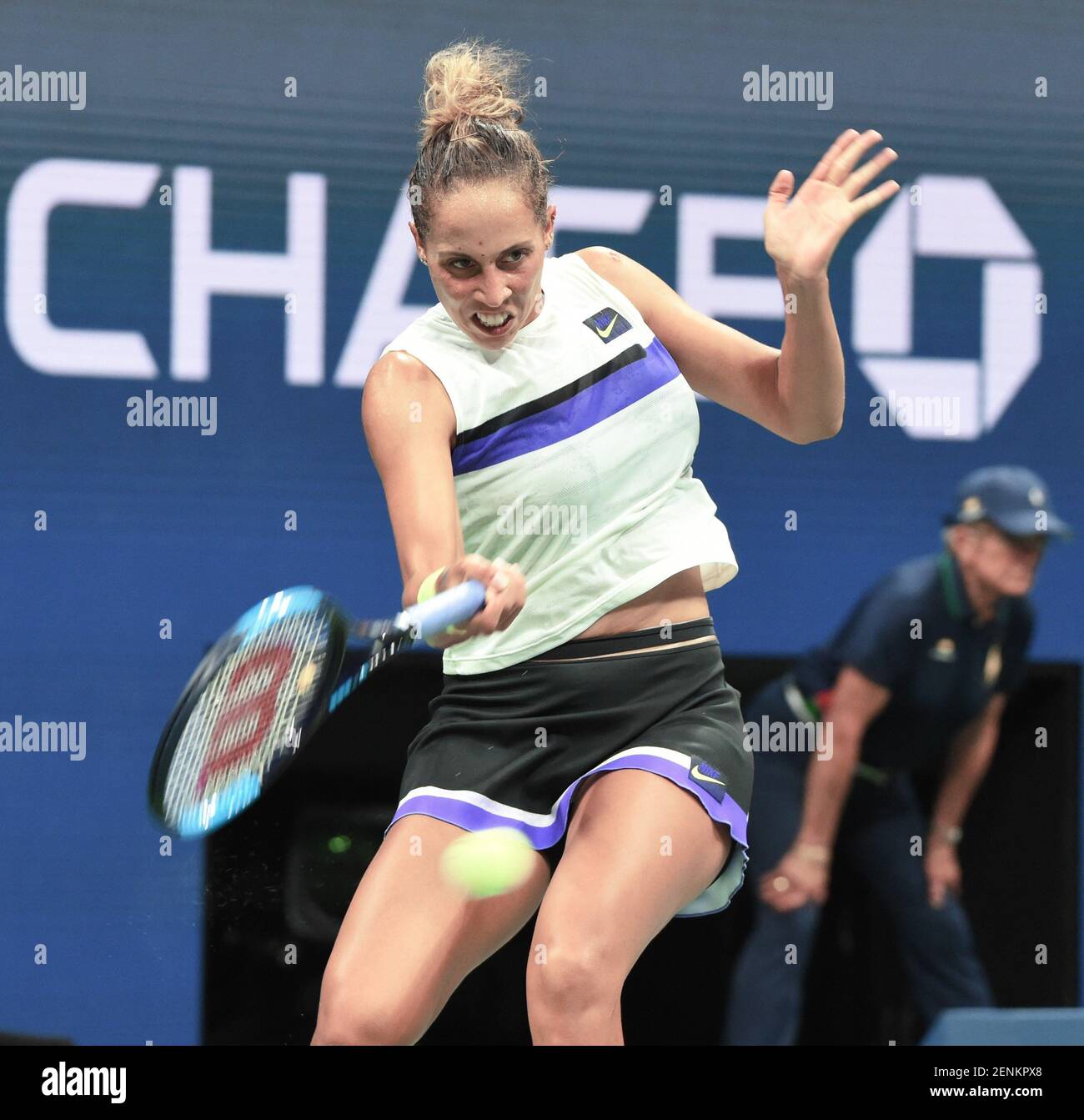 US Open Tennis 2019. Fifth day. American tennis player Keyes Madison ...