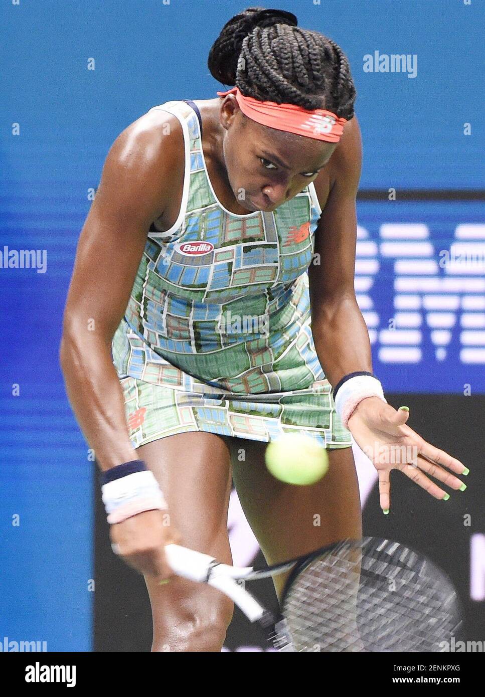 US Open Tennis 2019. Day Six American tennis player Corey Gauff during ...