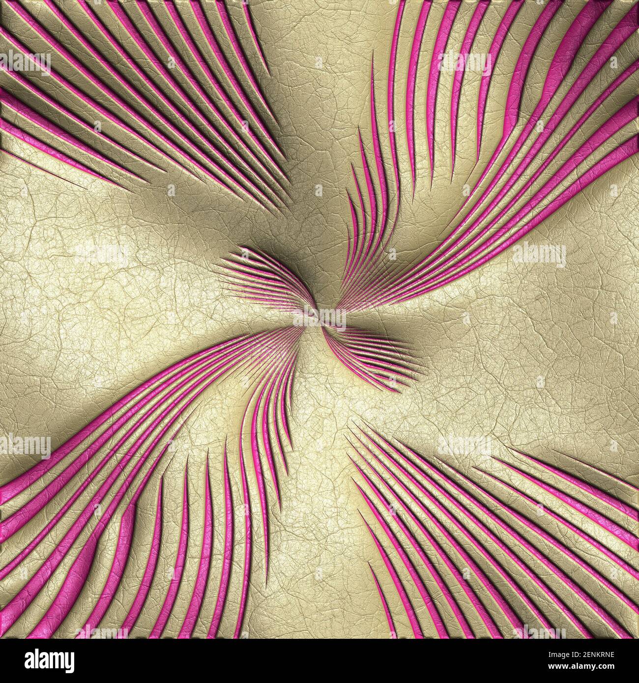 Luxury background tile with embossed pattern on leather Stock Photo - Alamy