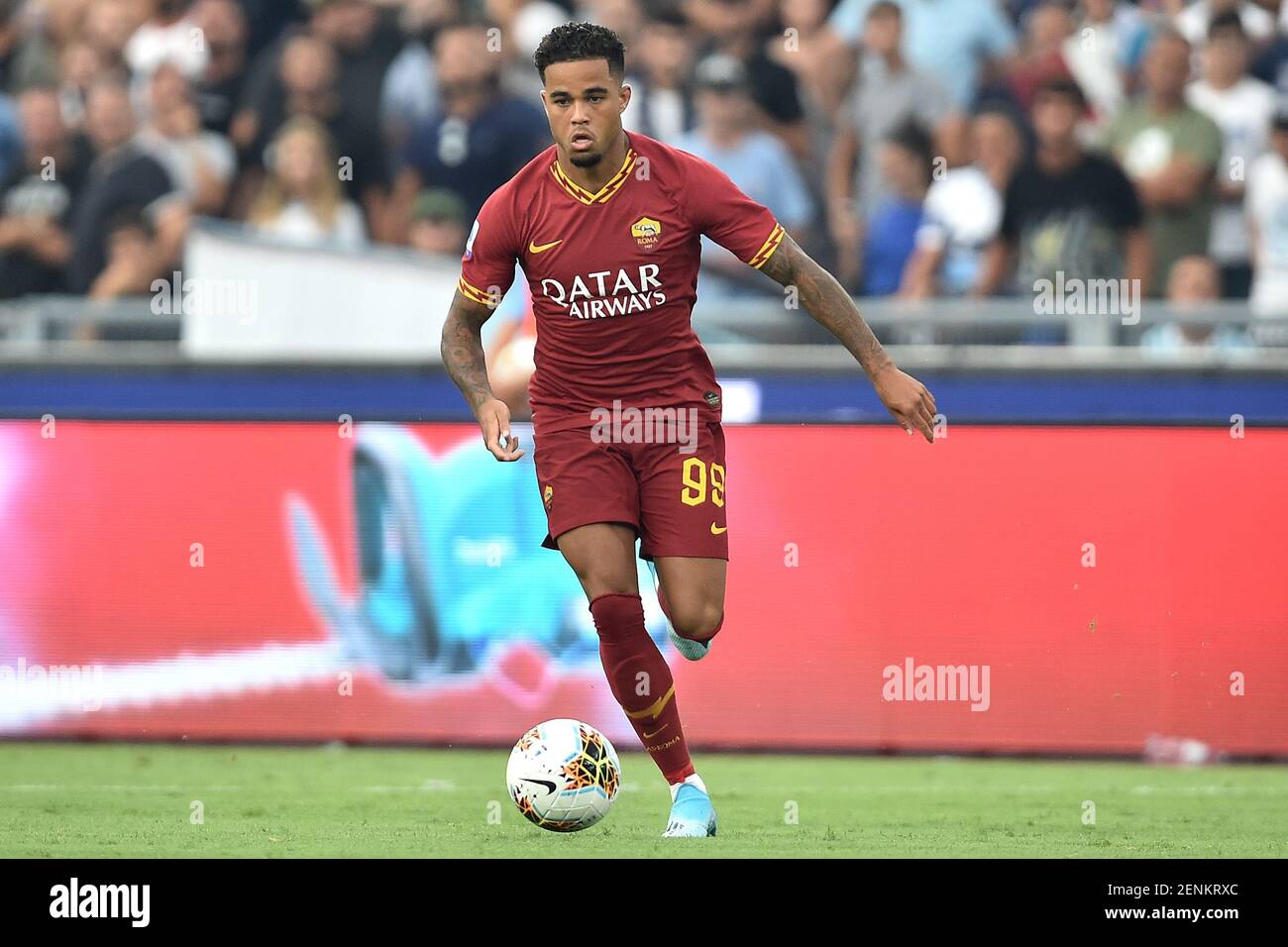 Justin Kluivert of AS Roma Roma 01-09-2019 Stadio Olimpico Football ...