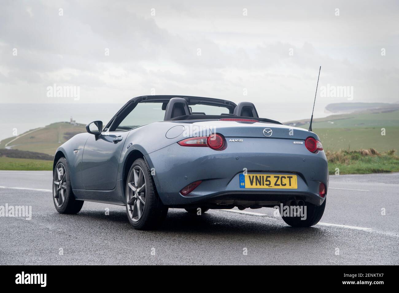 2016 Mazda MX5 (4th generation) Japanese sports car Stock Photo - Alamy