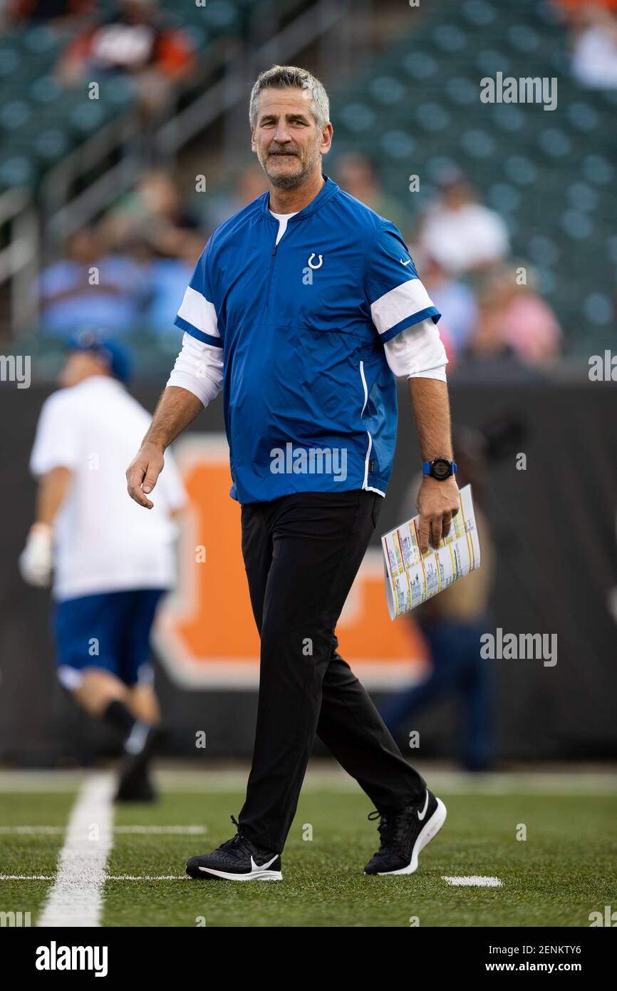 Indianapolis Colts head coach Frank Reich during NFL football preseason ...
