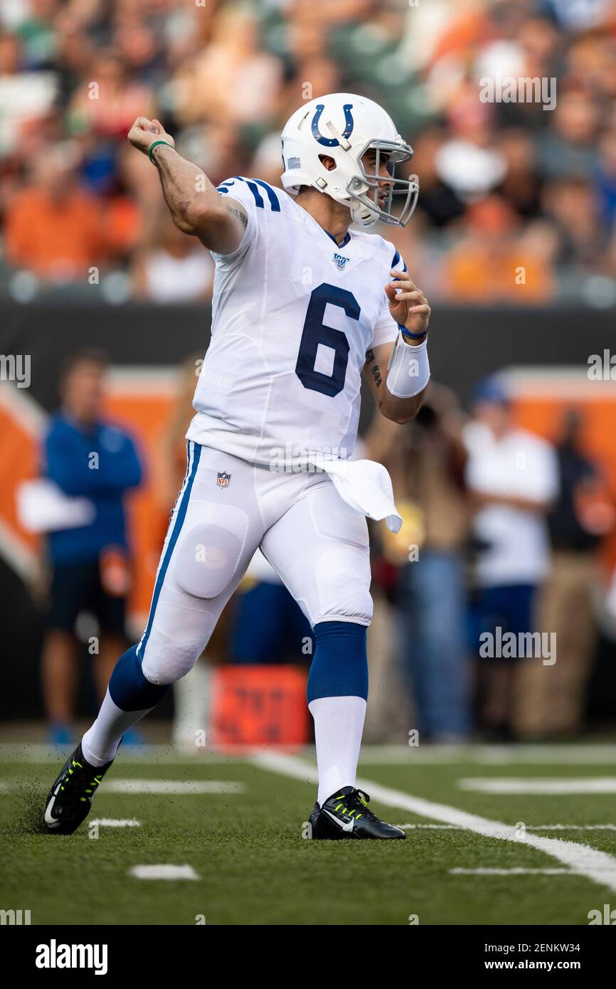 Indianapolis Colts quarterback Chad Kelly (6) during NFL football ...