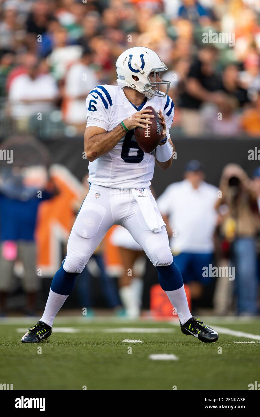 Indianapolis Colts quarterback Chad Kelly (6) during NFL football ...
