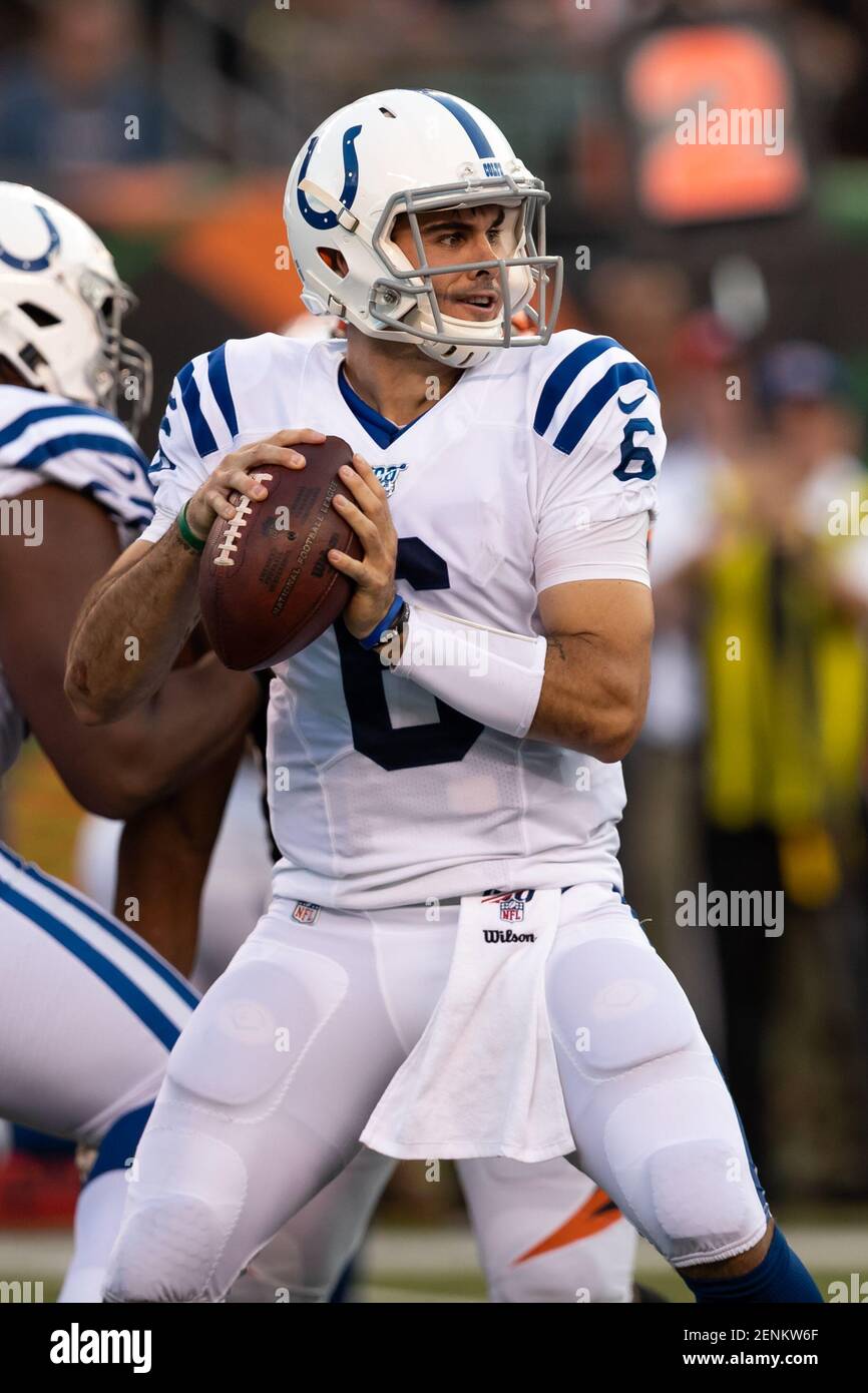 Indianapolis Colts quarterback Chad Kelly (6) during NFL football ...