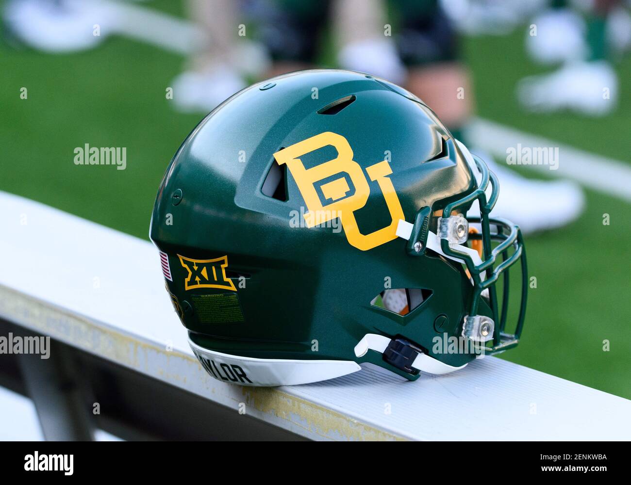 August 31 2019: Baylor Bears football helmet during the 1st half of the ...