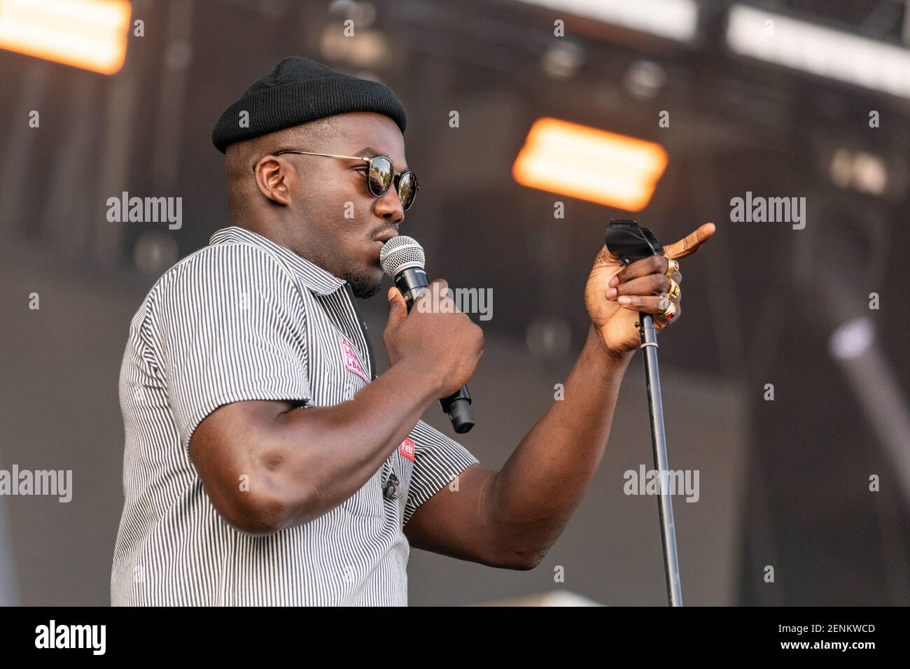 Jacob Banks during the Made In America Music Festival on September, 1 ...