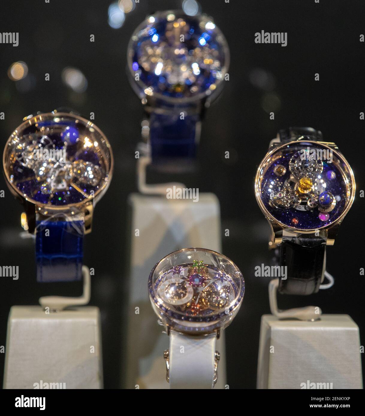 Picture of the Fleurs de Jardin series of Jacob and Co at the 38th Hong ...