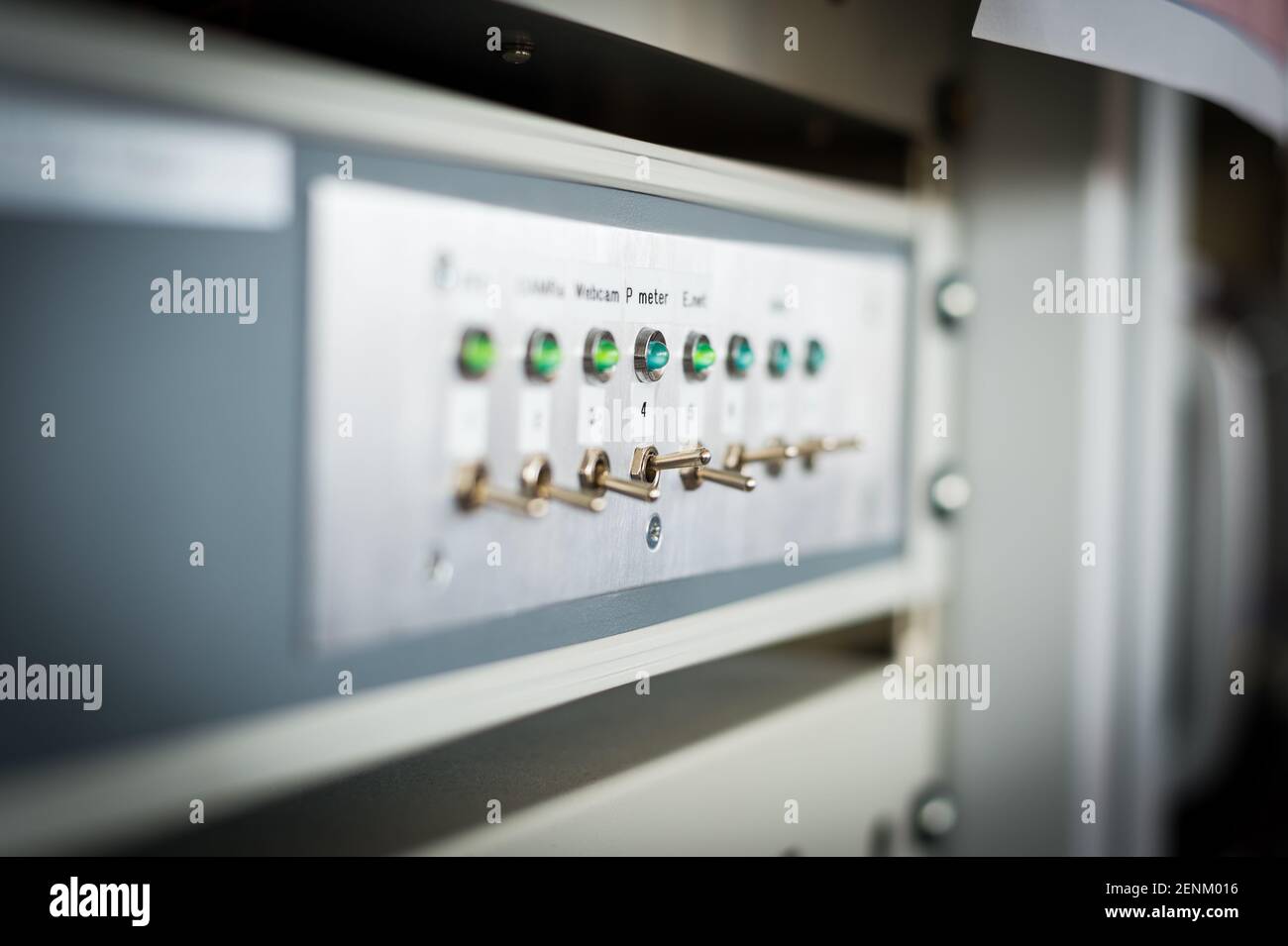 Inside the control centre of the 25m Chilbolton Advanced Meteorological ...