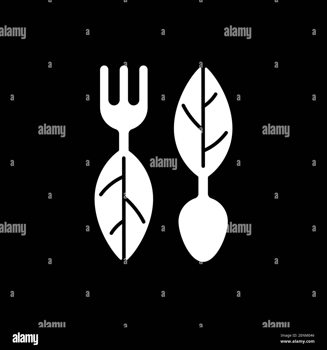 Plastic cutlery picnic Stock Vector Images - Alamy