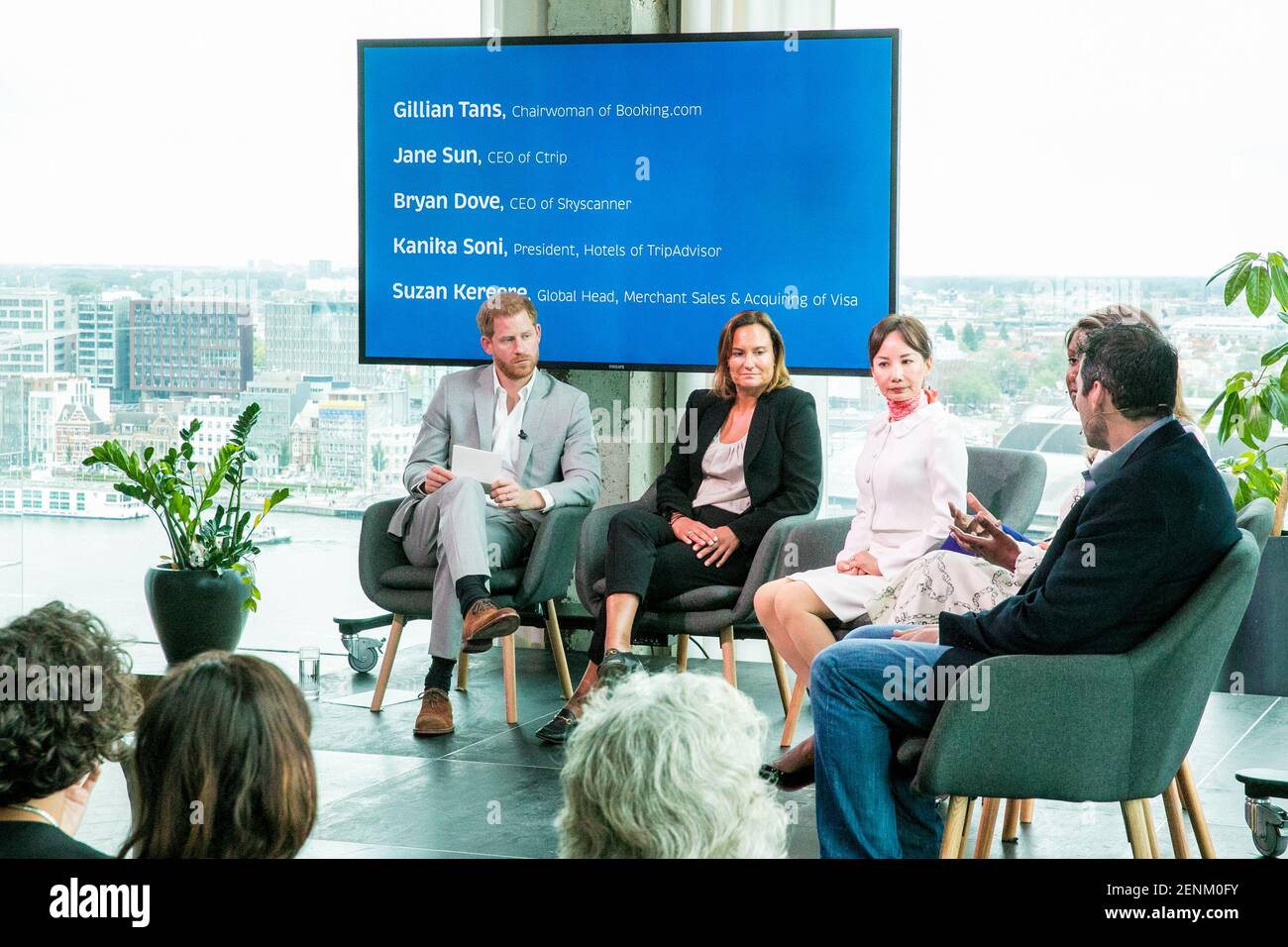 Prince Harry, Duke of Sussex, attends an event to announce a new ...