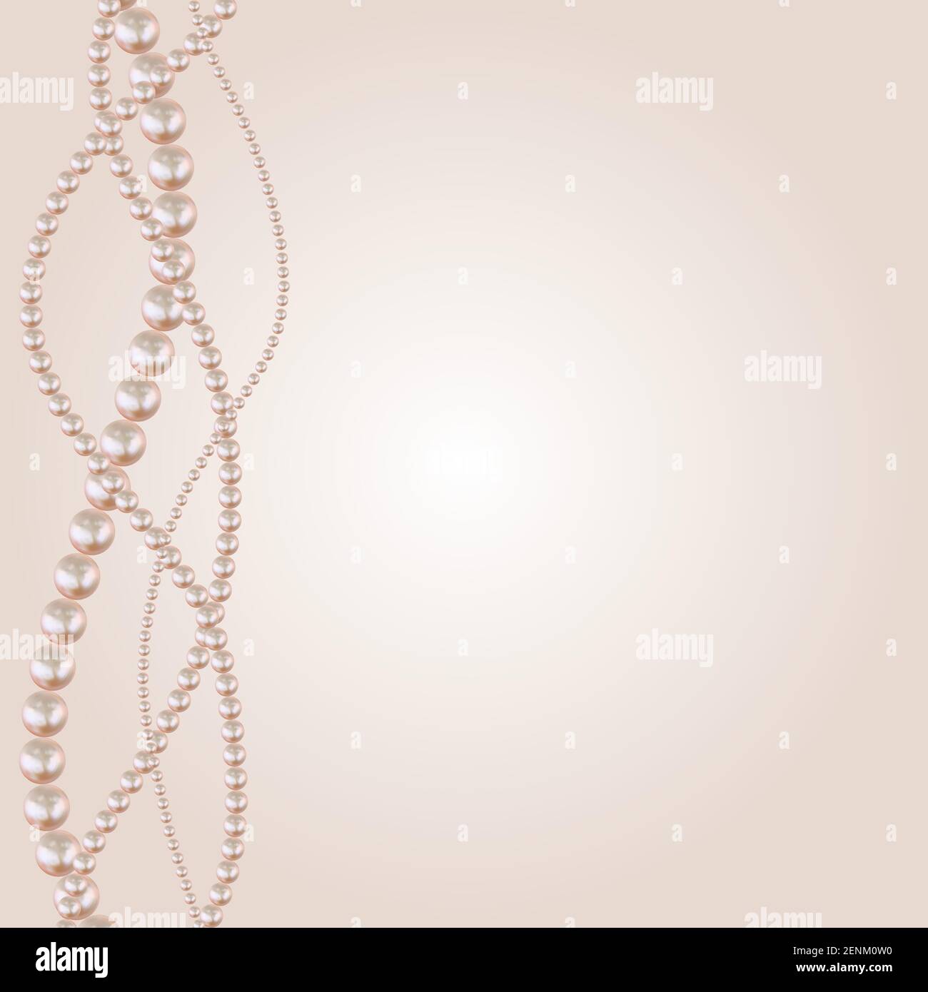 String Of Pearl Border