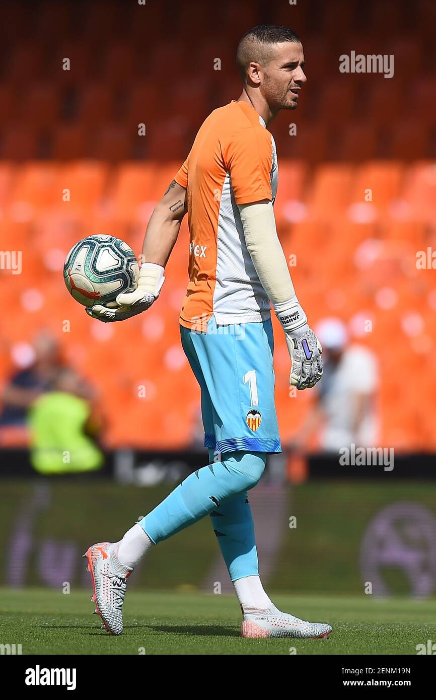 Jaume Domenech of Valencia CF during the match Valencia CF v RCD ...