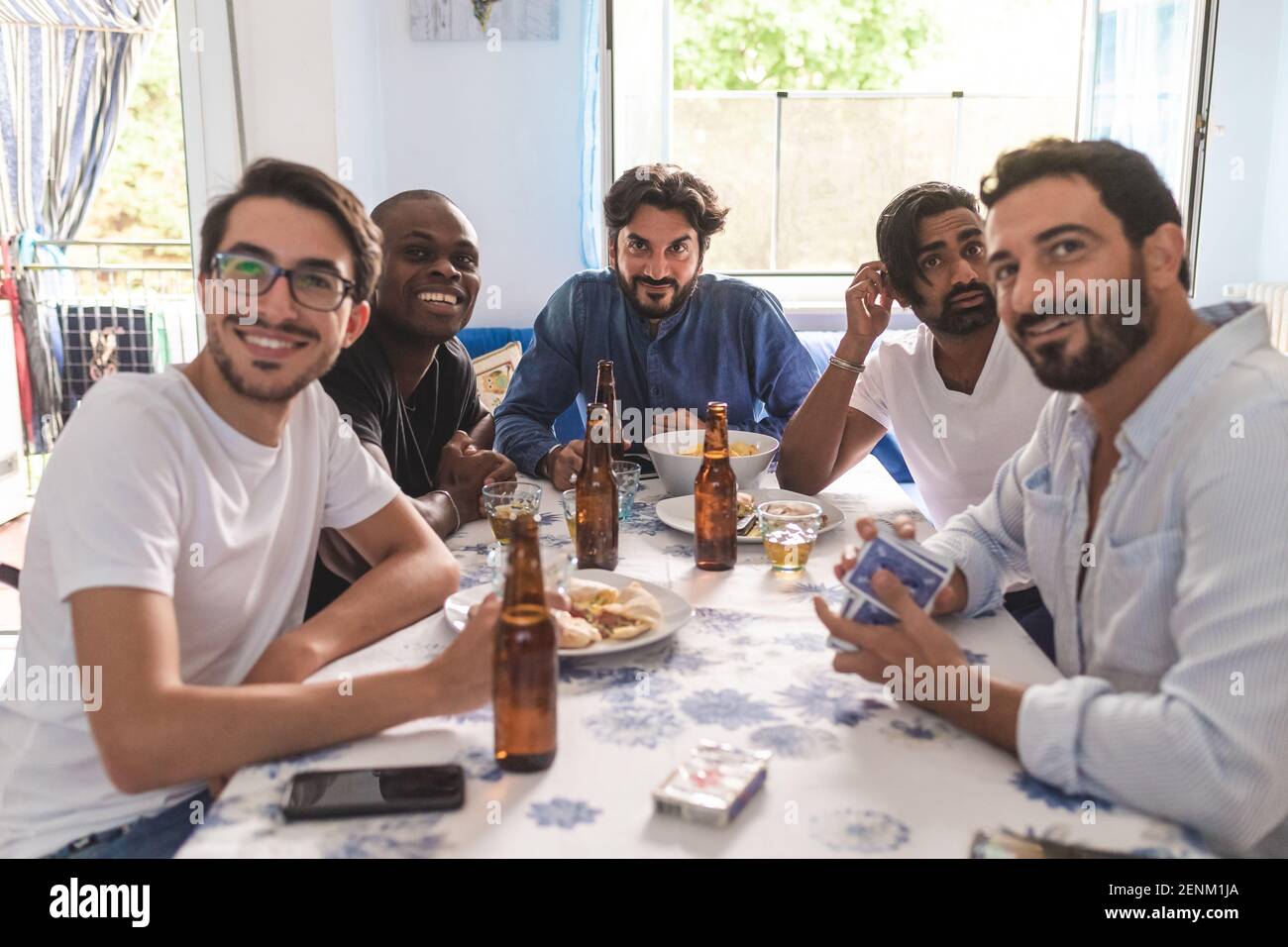 Middle eastern friends relationship hi-res stock photography and images ...