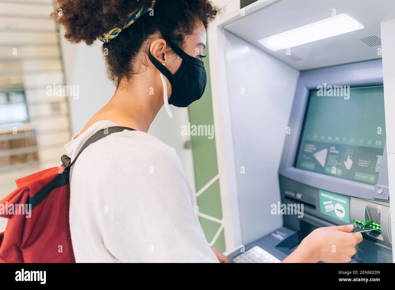 Wearing a card mask hi-res stock photography and images - Alamy