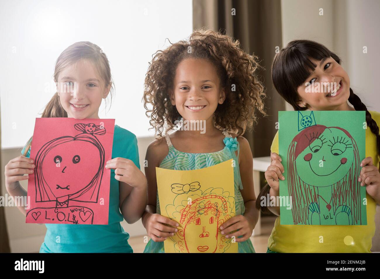 Three faces head hi-res stock photography and images - Alamy