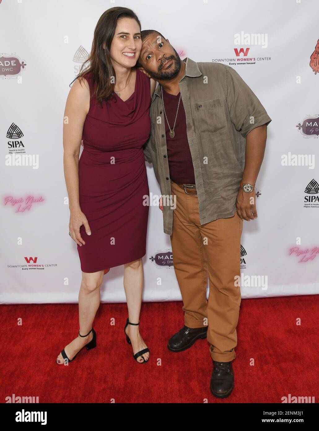 (R-L) Kelly Perine and Guest at the Project Nicole LA's LABOR DAY 4 ...