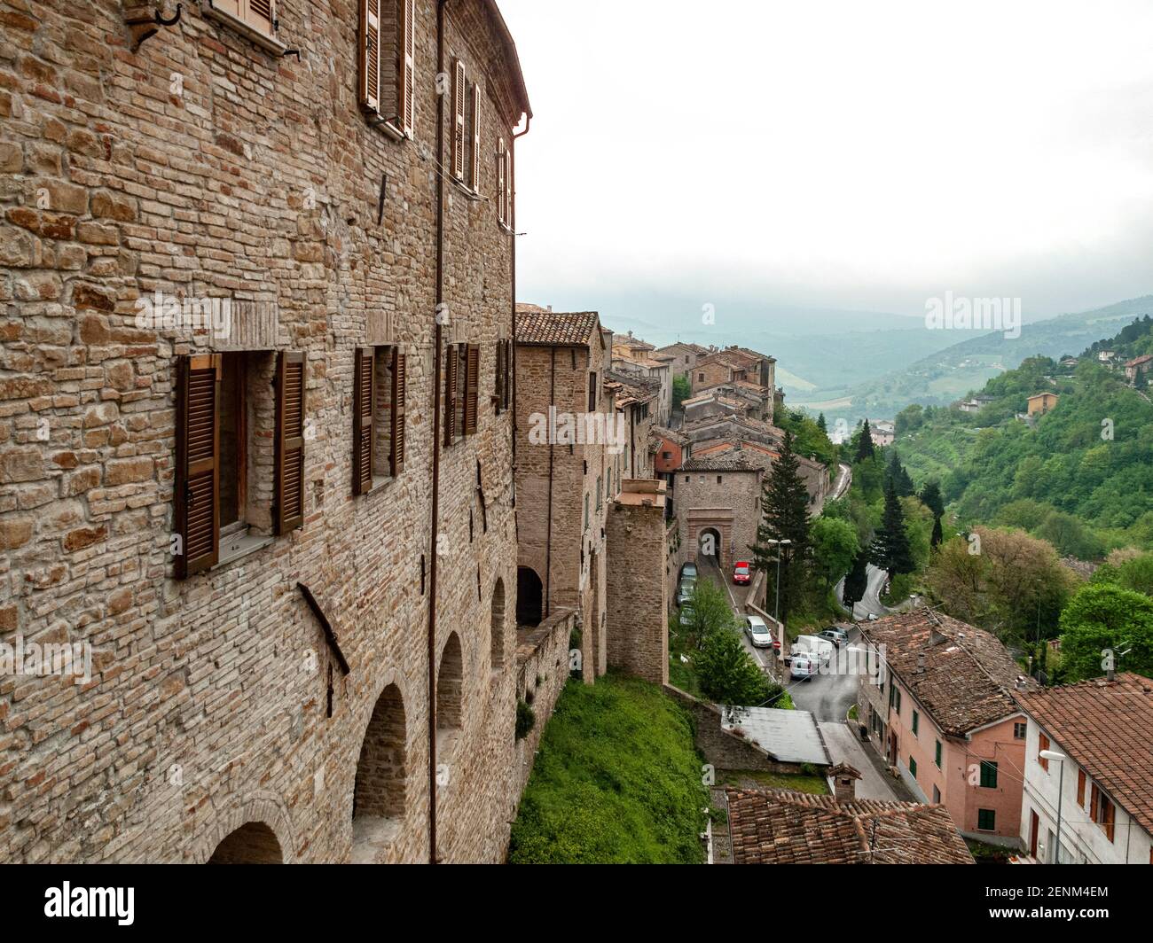 Perugia street umbria italy hi-res stock photography and images - Alamy
