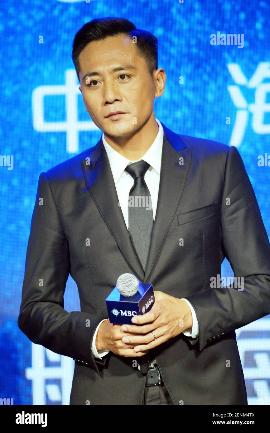 Chinese actor Liu Ye shows up at the MSC Cruise event in Shanghai ...