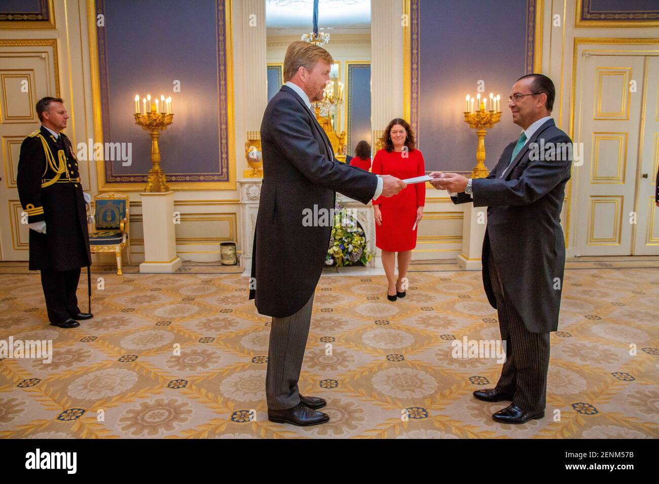 Presentation of the credentials (Geloofsbrieven) of Ambassador of the ...