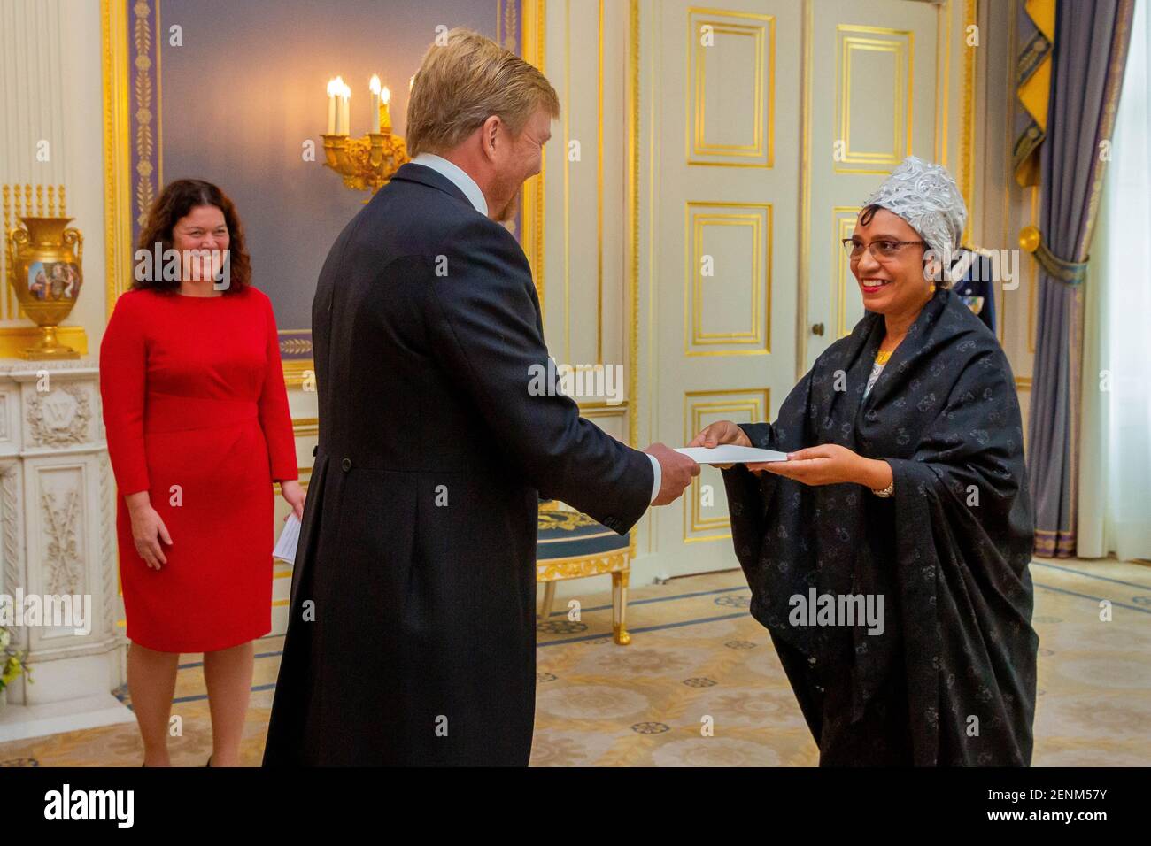 Presentation of the credentials (Geloofsbrieven) of Ambassador of the ...