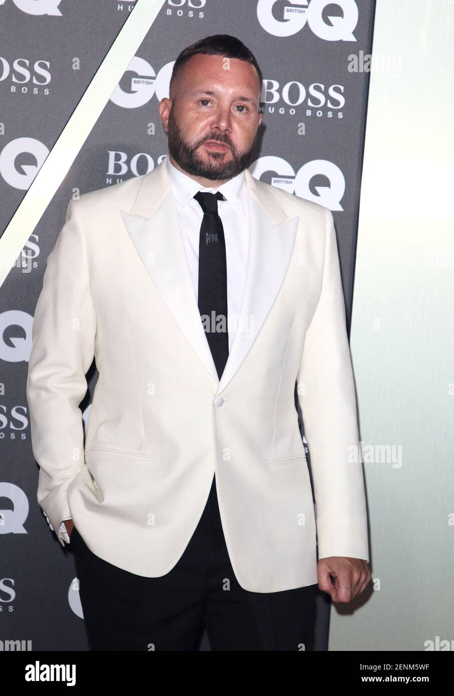 Kim Jones attends the GQ Men of the Year Awards held at the Tate Modern ...