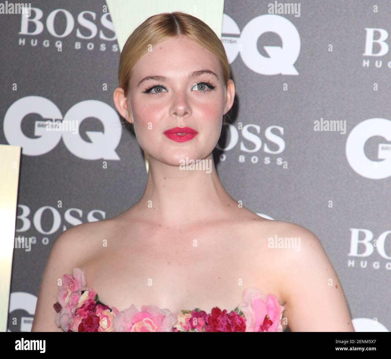 Elle Fanning attends the GQ Men of the Year Awards held at the Tate ...