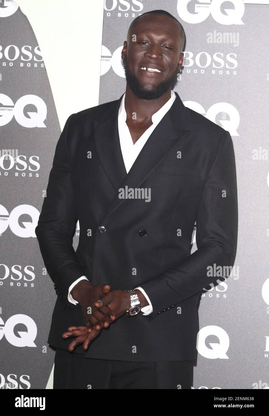 Stormzy attends the GQ Men of the Year Awards held at the Tate Modern ...